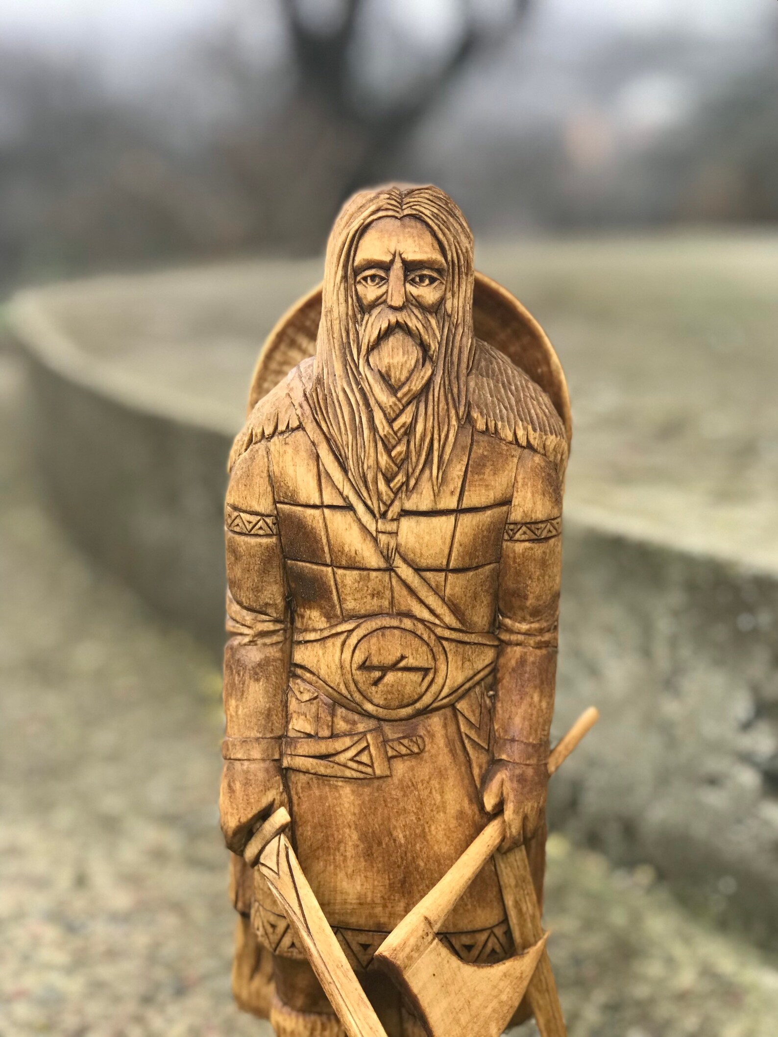 Vidar, the Statue of Vidar, Nordic God, Scandinavian God, Asatru - Etsy