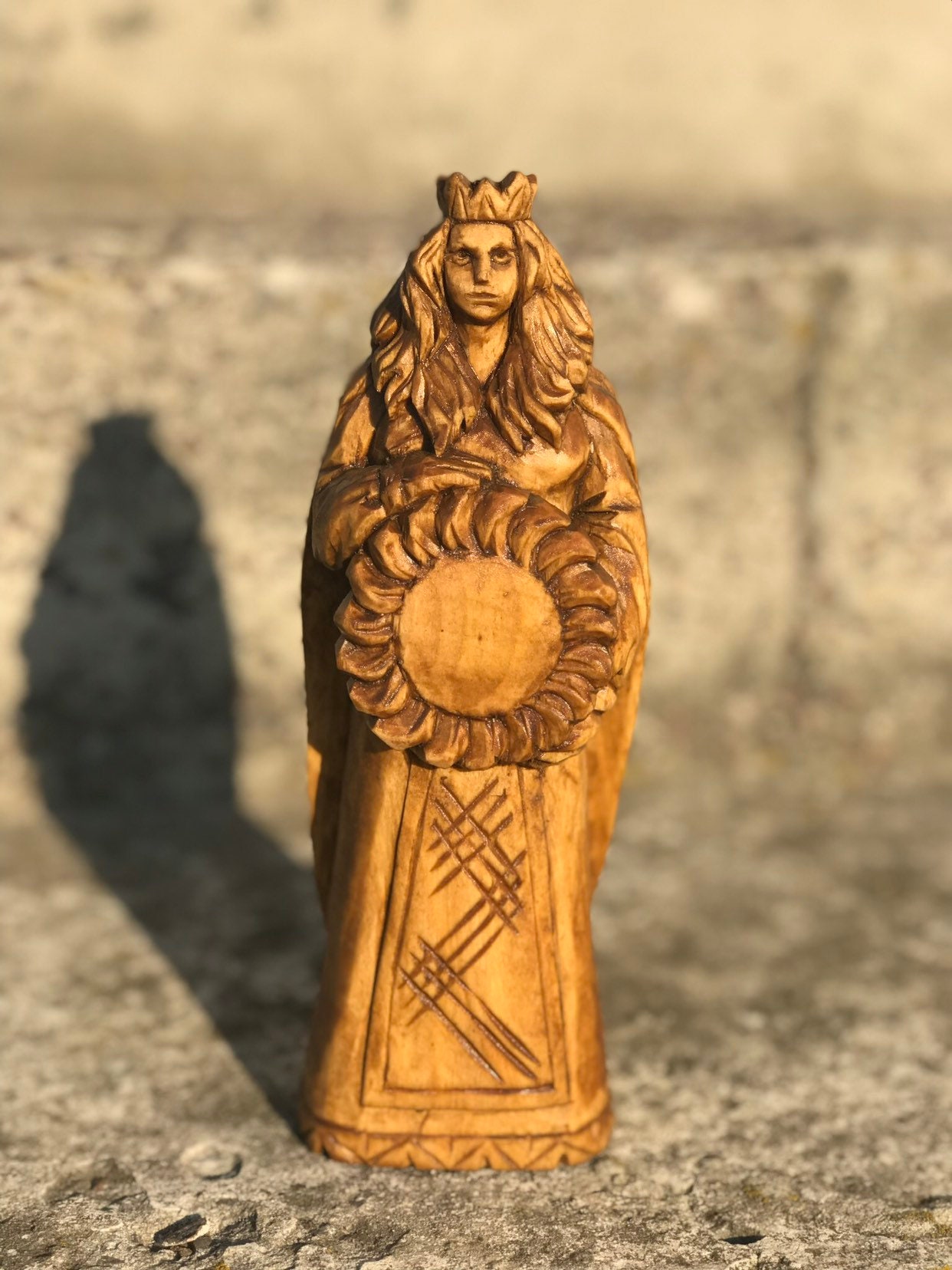 Sunna, the Statue of Sunna, Nordic Goddess, Asatru - Etsy