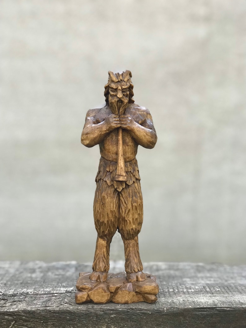 Pan, die Statue von Pan, griechischer Gott, heidnischer Gott, - Etsy.de