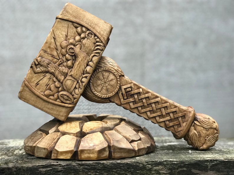 Thor's Hammer Thor Hammer Odin | Etsy