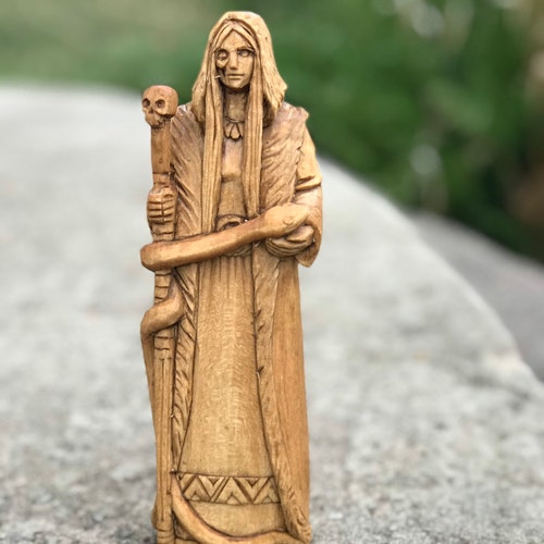 Hel the Statue of Hel Nordic Goddess Scandinavian God - Etsy