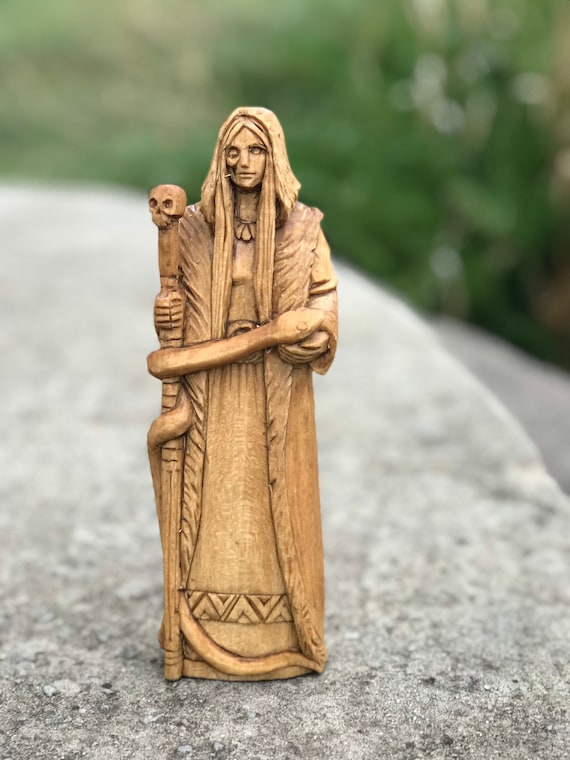 Hel die Statue von Hel Nordische Göttin skandinavischer | Etsy