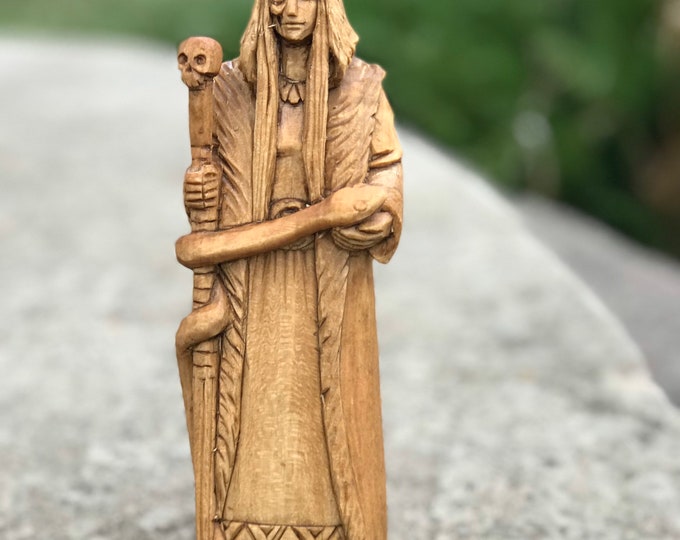 Hel the Statue of Hel Nordic Goddess Scandinavian God - Etsy