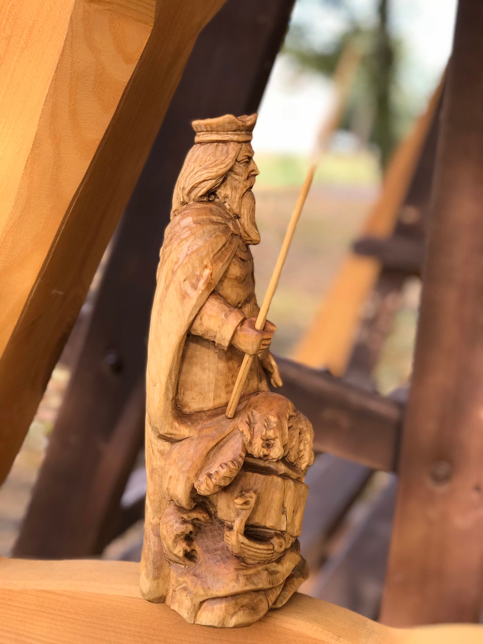 Njord the Statue of Njord Nordic God Scandinavian God - Etsy