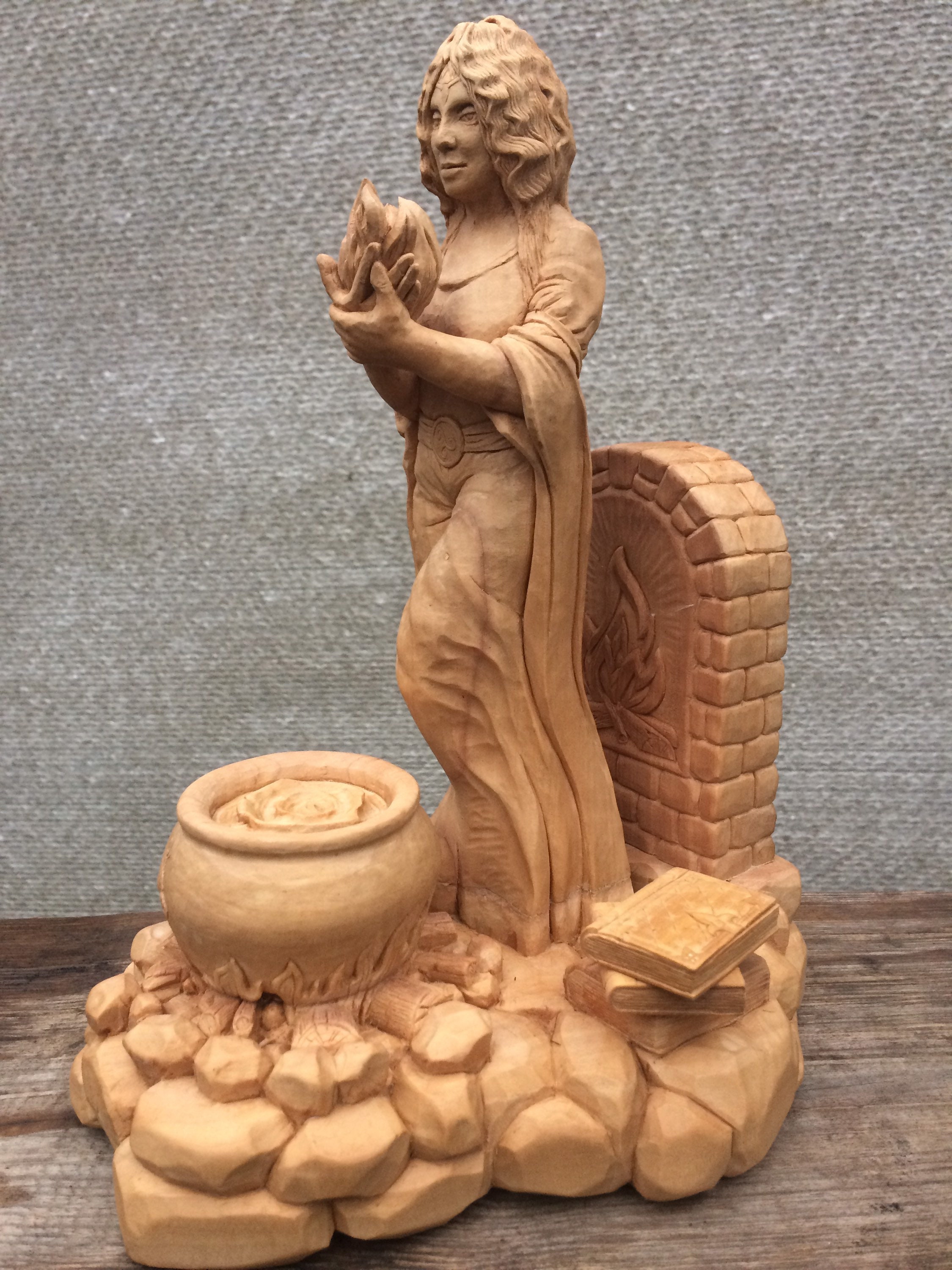 Brigid the Statue of Brigidgoddess Heathen Goddess - Etsy