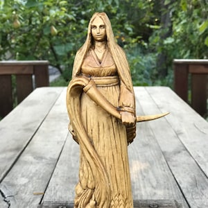 Tailtiu, the Statue of Tailtiu, Irish Goddess, Heathen God - Etsy