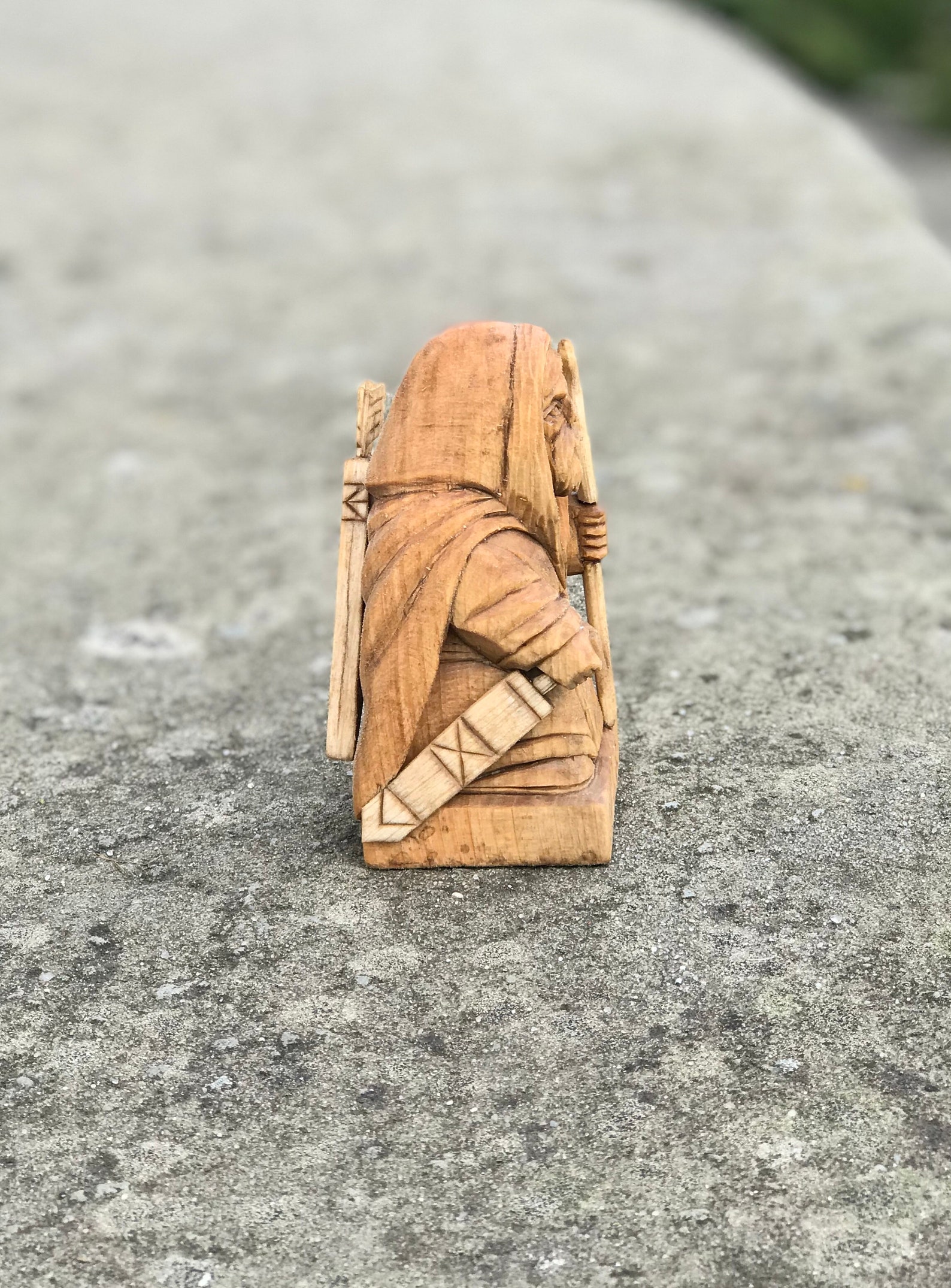 Ullr the Statue of Ullr Nordic God - Etsy