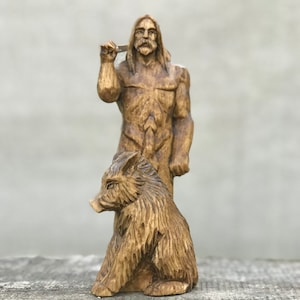 Freyr, the Statue of Freyr, Norse God - Etsy