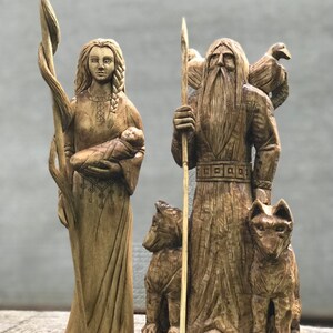 Frigg, the Statue of Frigg, Nordic Goddesse, Scandinavian God, Asatru ...
