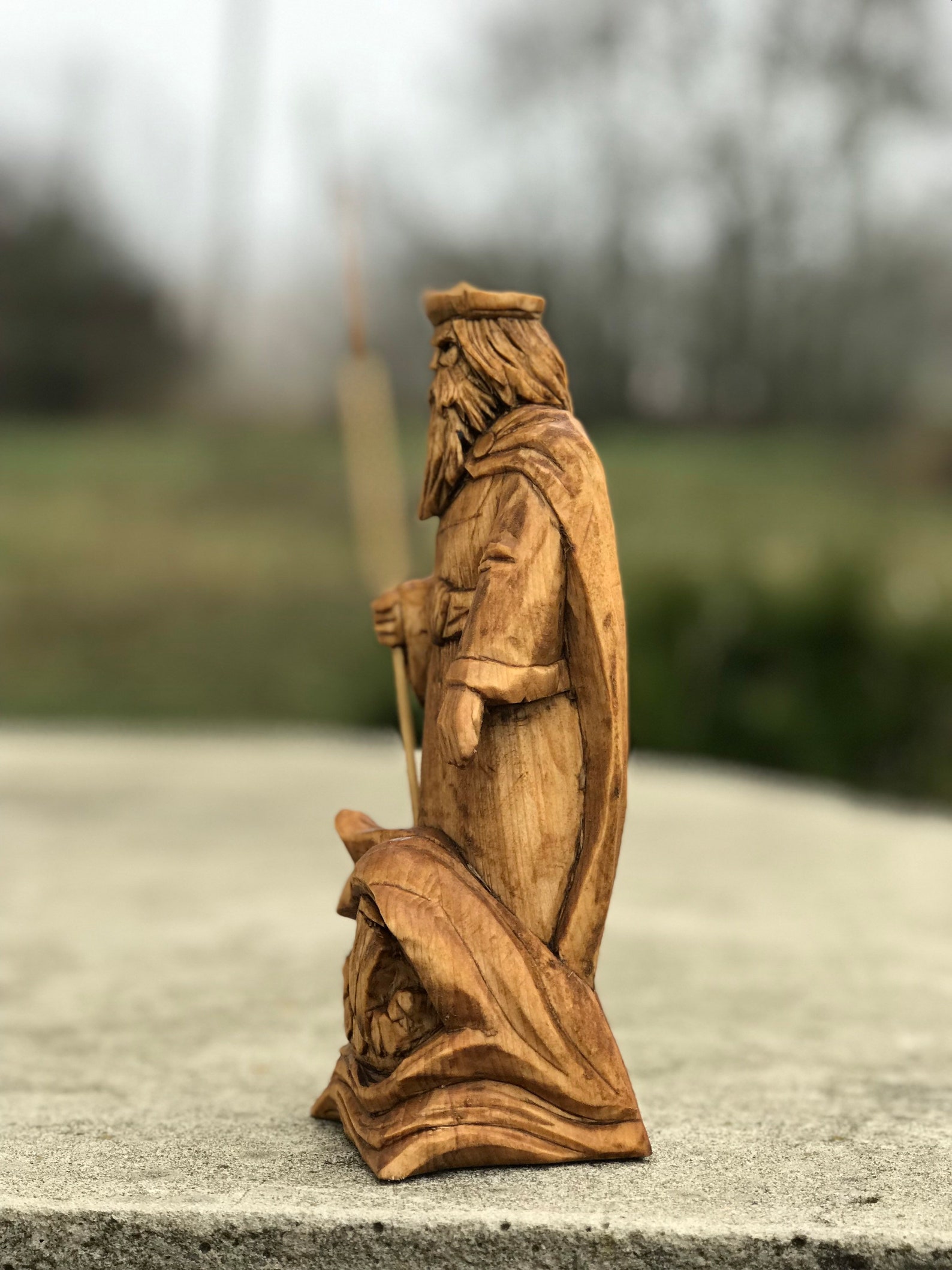 Njord the Statue of Njord Nordic God Scandinavian God - Etsy Australia