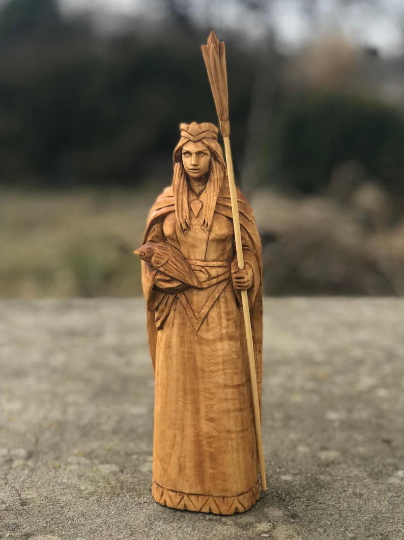 Eir, the Statue of Eir, Nordic Goddess, Scandinavian God, Asatru - Etsy