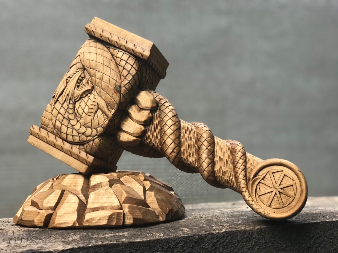 Thor's Hammer Thor Hammer Nordic God Asatru - Etsy