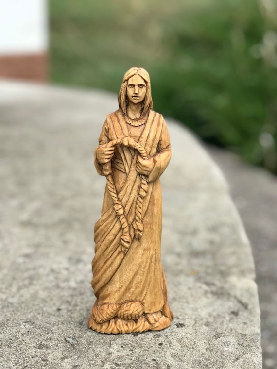 Zisa the Statue of Zisa Germanic Goddess - Etsy