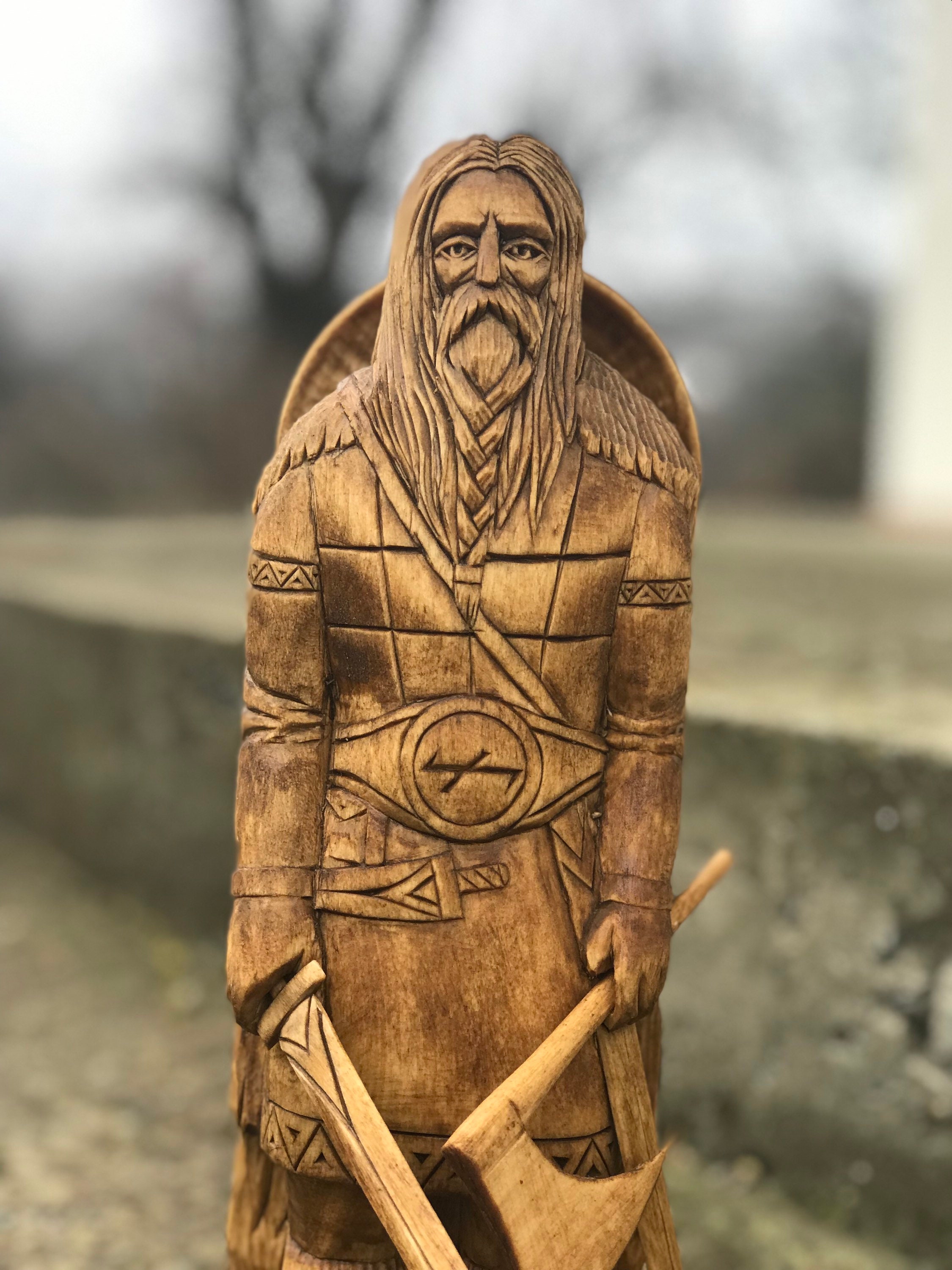 Vidar, the Statue of Vidar, Nordic God, Scandinavian God, Asatru - Etsy