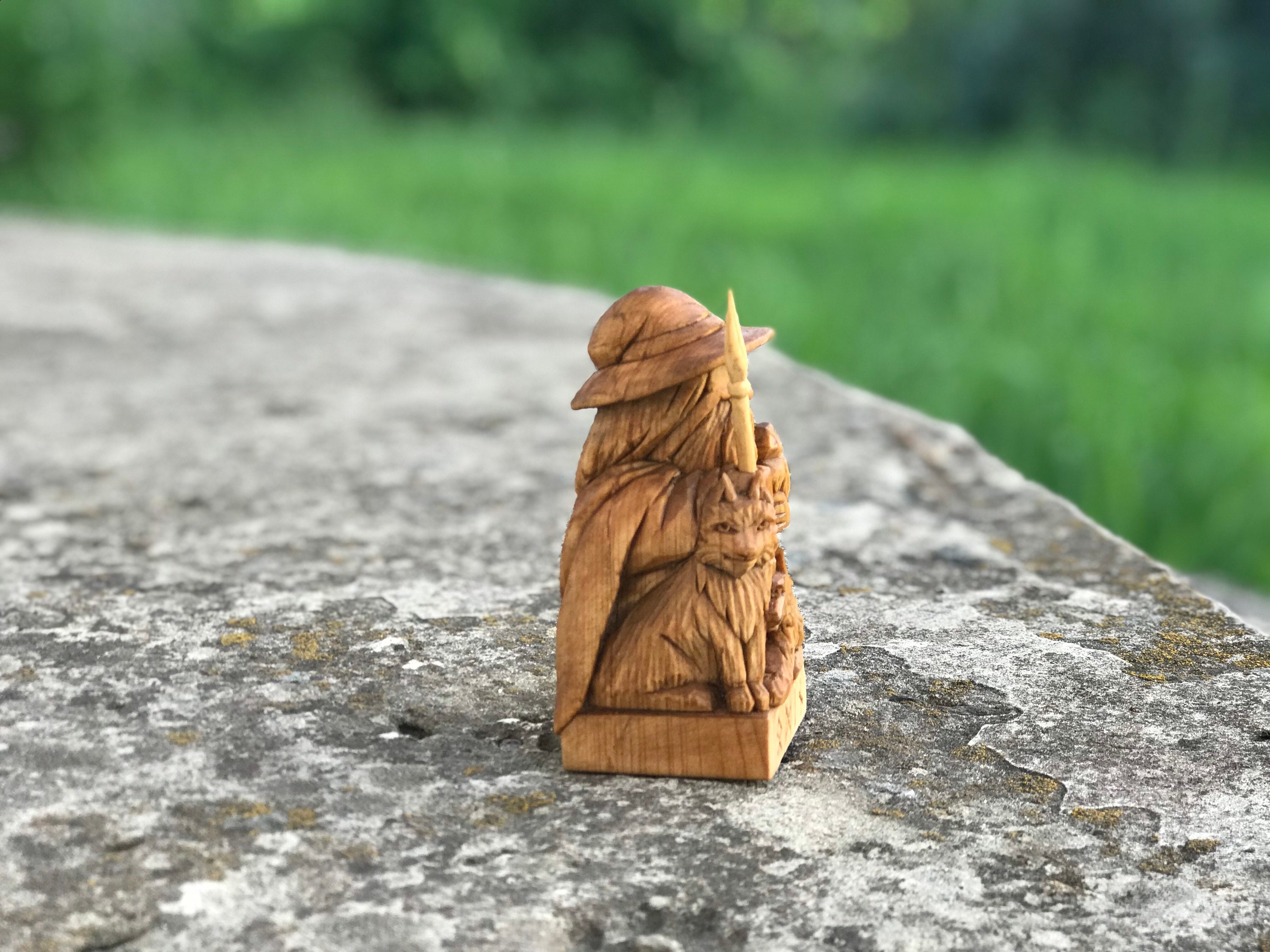 Odin the statue of Odin Nordic Gods Odin statue | Etsy