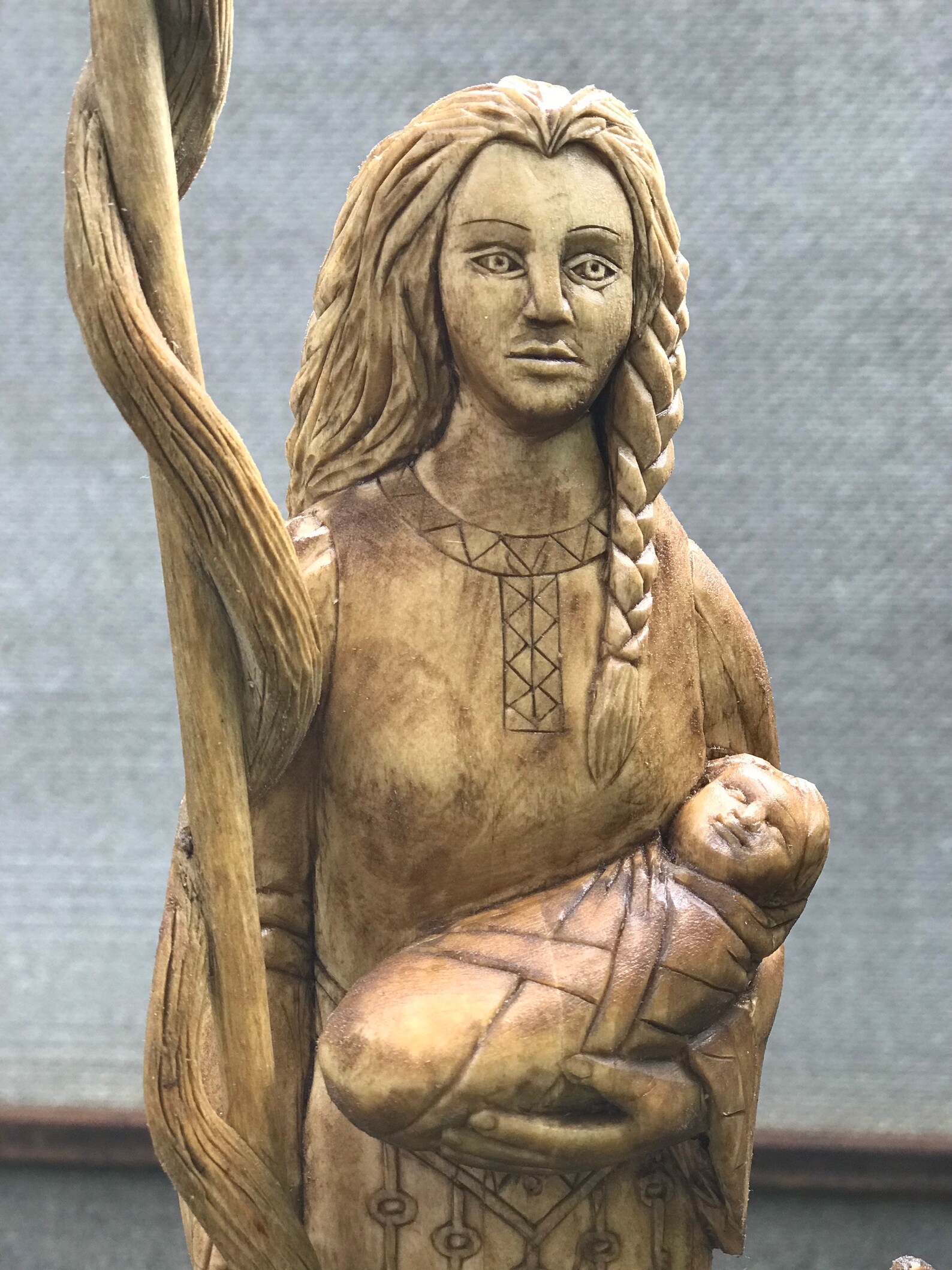 Frigg the Statue of Frigg Nordic Goddesse Scandinavian God | Etsy