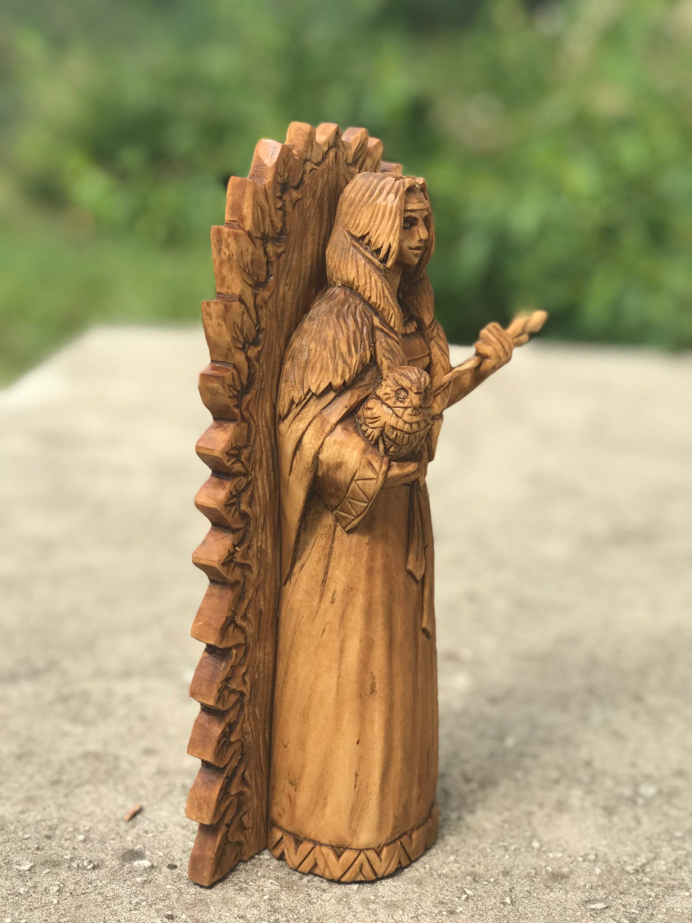 Laufey, the Statue of Laufey, Nordic Goddesse, Scandinavian God, Asatru ...