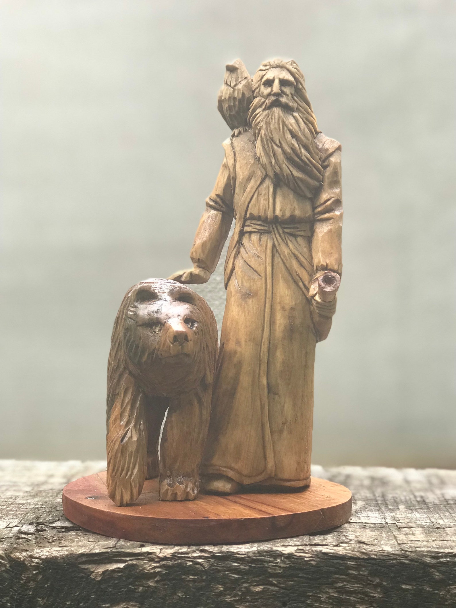 Veles the statue of Veles Slavic God Pagan God | Etsy