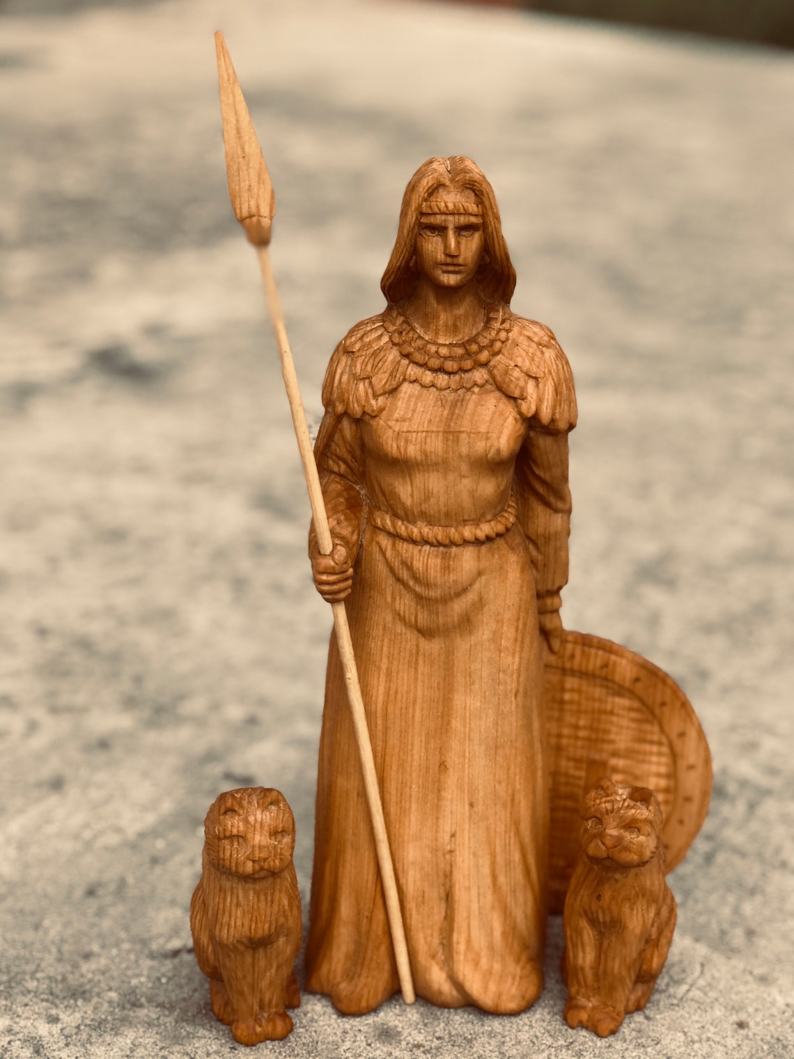 Freya la estatua de Freya diosa nórdica dios escandinavo - Etsy España