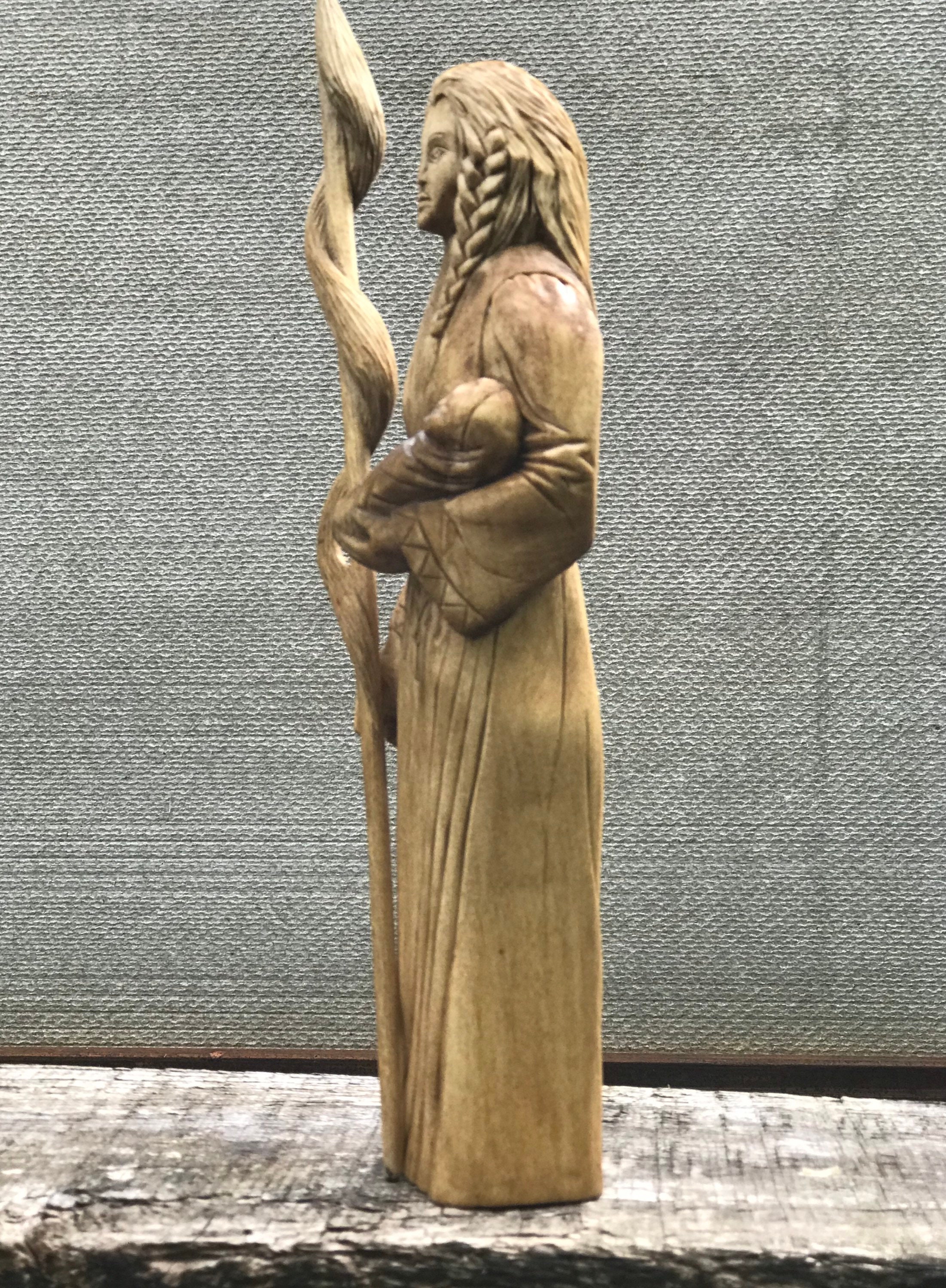 Frigg the Statue of Frigg Nordic Goddesse Scandinavian God | Etsy