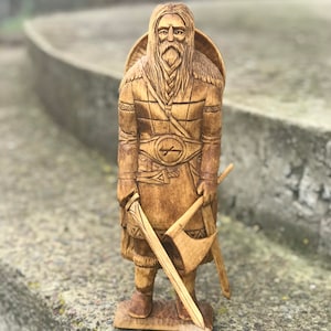 Vidar, the Statue of Vidar, Nordic God, Scandinavian God, Asatru - Etsy