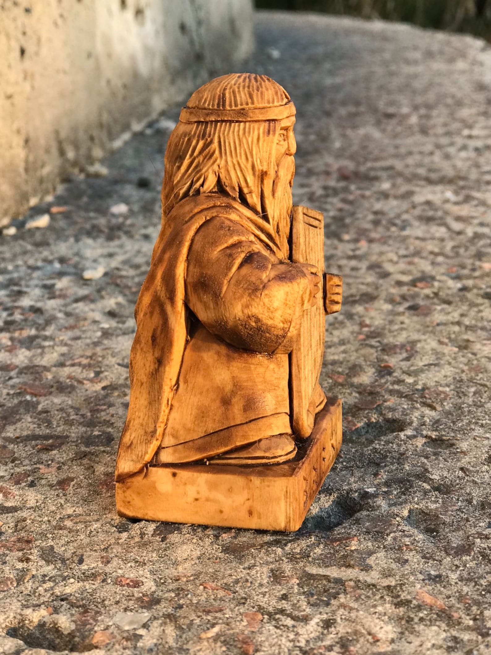 Bragi the Statue of Bragi Nordic God - Etsy