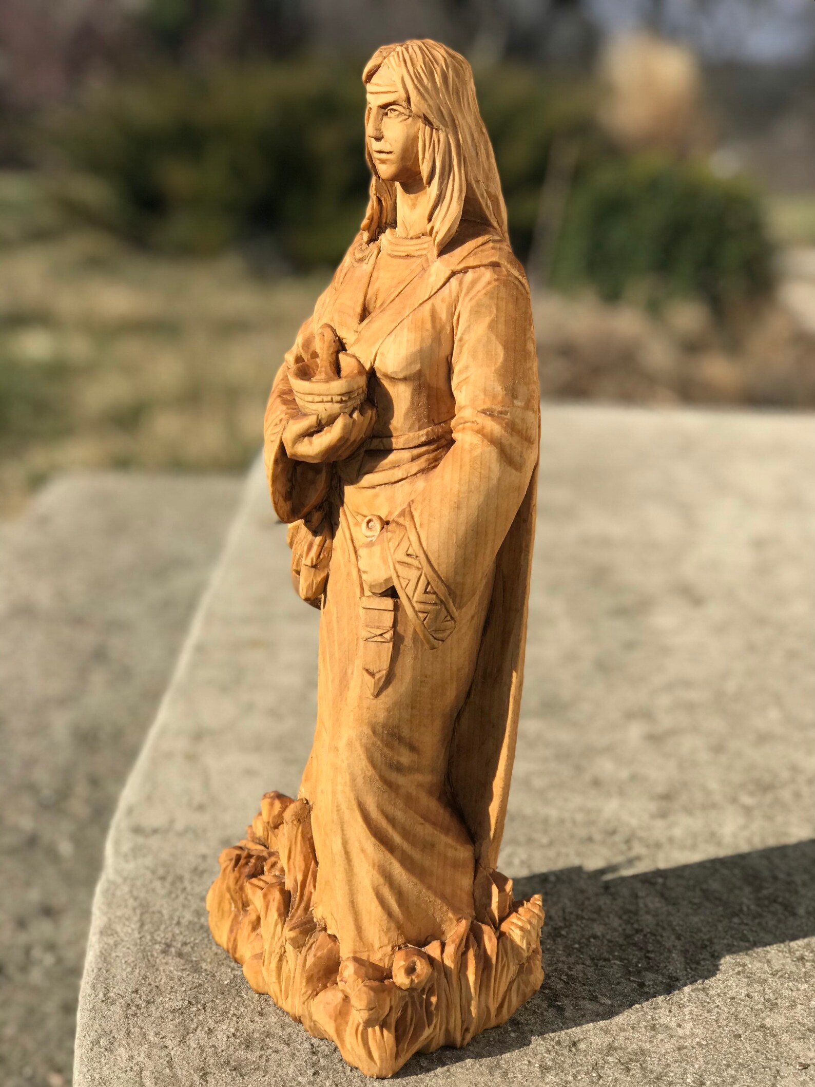 Eir, the Statue of Eir, Nordic Goddess - Etsy
