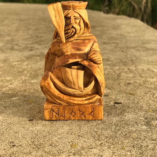 Njord the Statue of Njord Nordic God Scandinavian God - Etsy