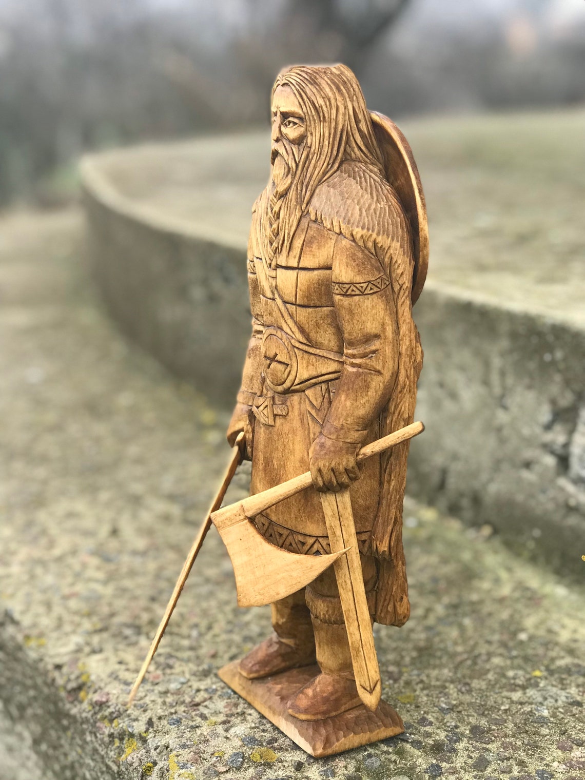 Vidar, the Statue of Vidar, Nordic God, Scandinavian God, Asatru - Etsy