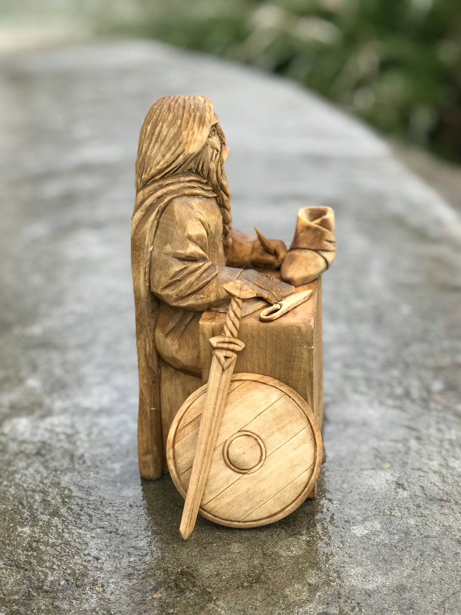 Vidar the Statue of Vidar Nordic God Scandinavian God - Etsy