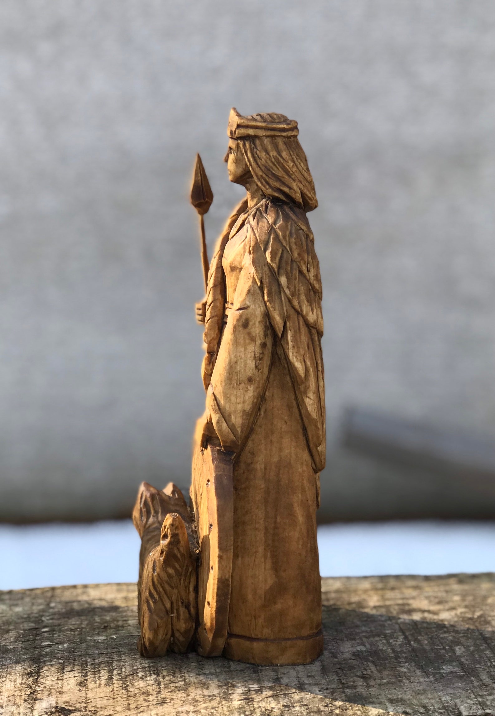 Freya the Statue of Freya Nordic Goddesse Scandinavian God - Etsy