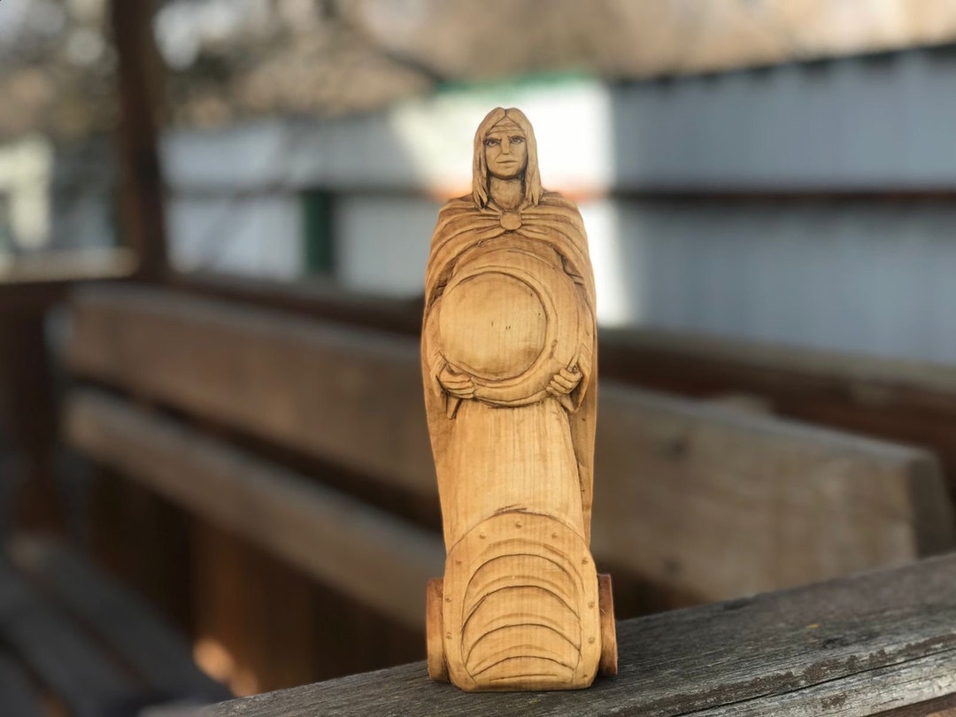 Mani, the Statue of Mani, Nordic God, Scandinavian God, Asatru - Etsy