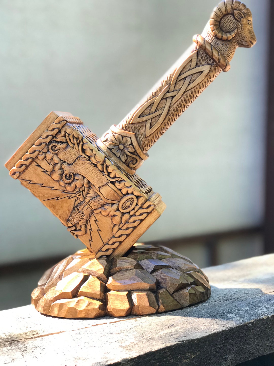 Thor's Hammer, Thor, Hammer, Nordic God, Asatru - Etsy
