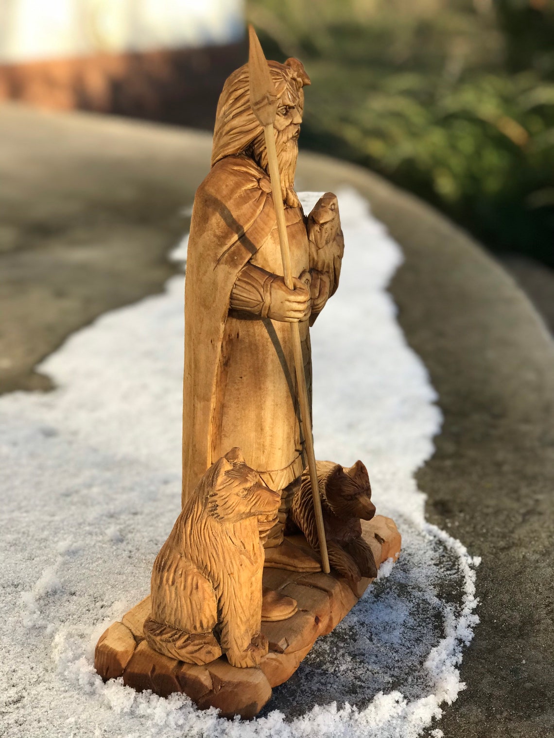 Odin la estatua de Odin Dios nórdico Dios escandinavo Odin | Etsy