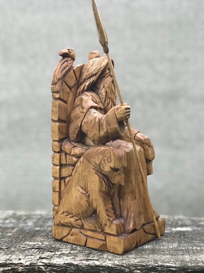 Odin, the Statue of Odin, Scandinavian God Odin, Asatru - Etsy