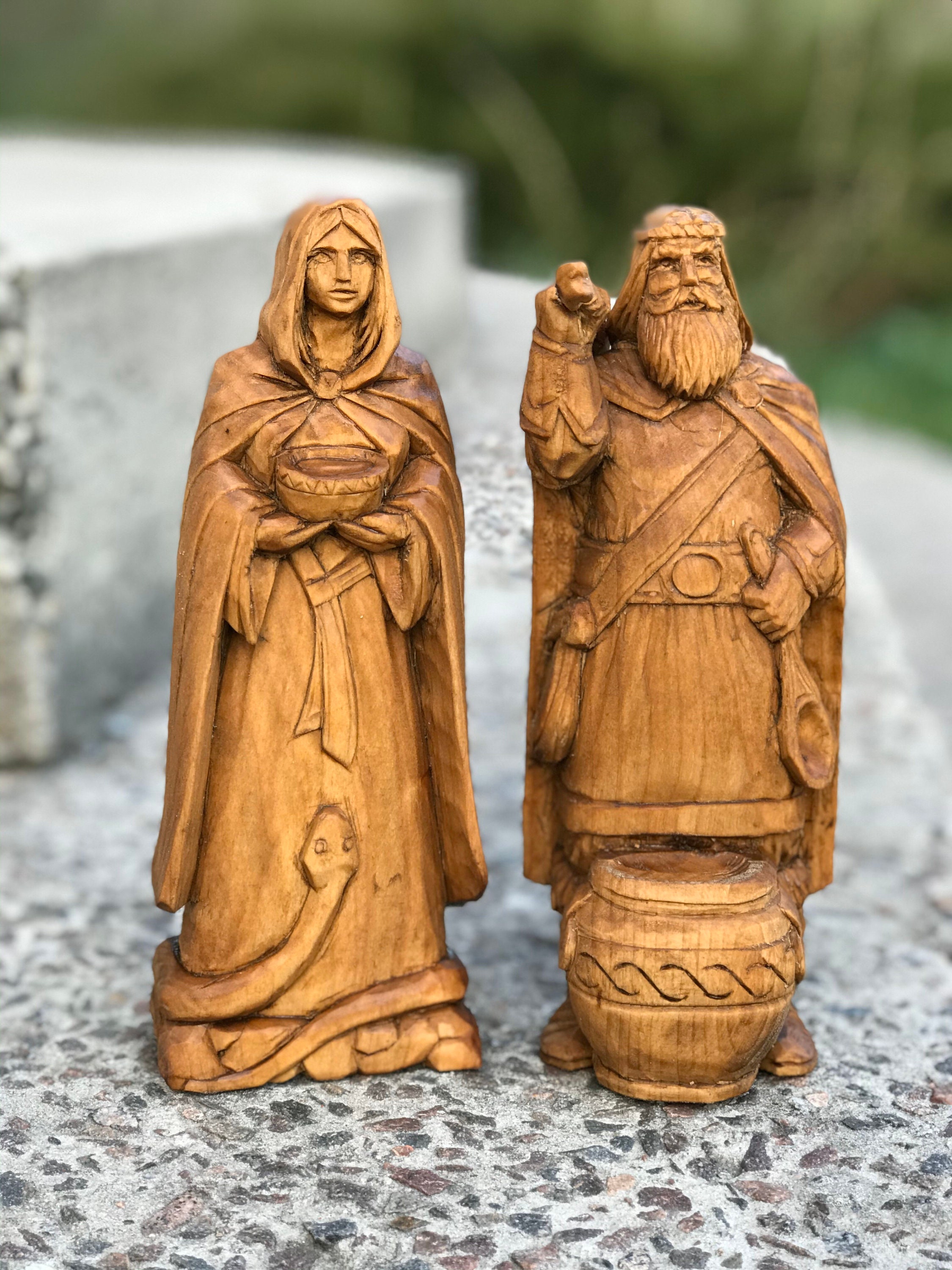 Sigyn, the Statue of Sigyn, Norse God, Heathen God, Asatru - Etsy