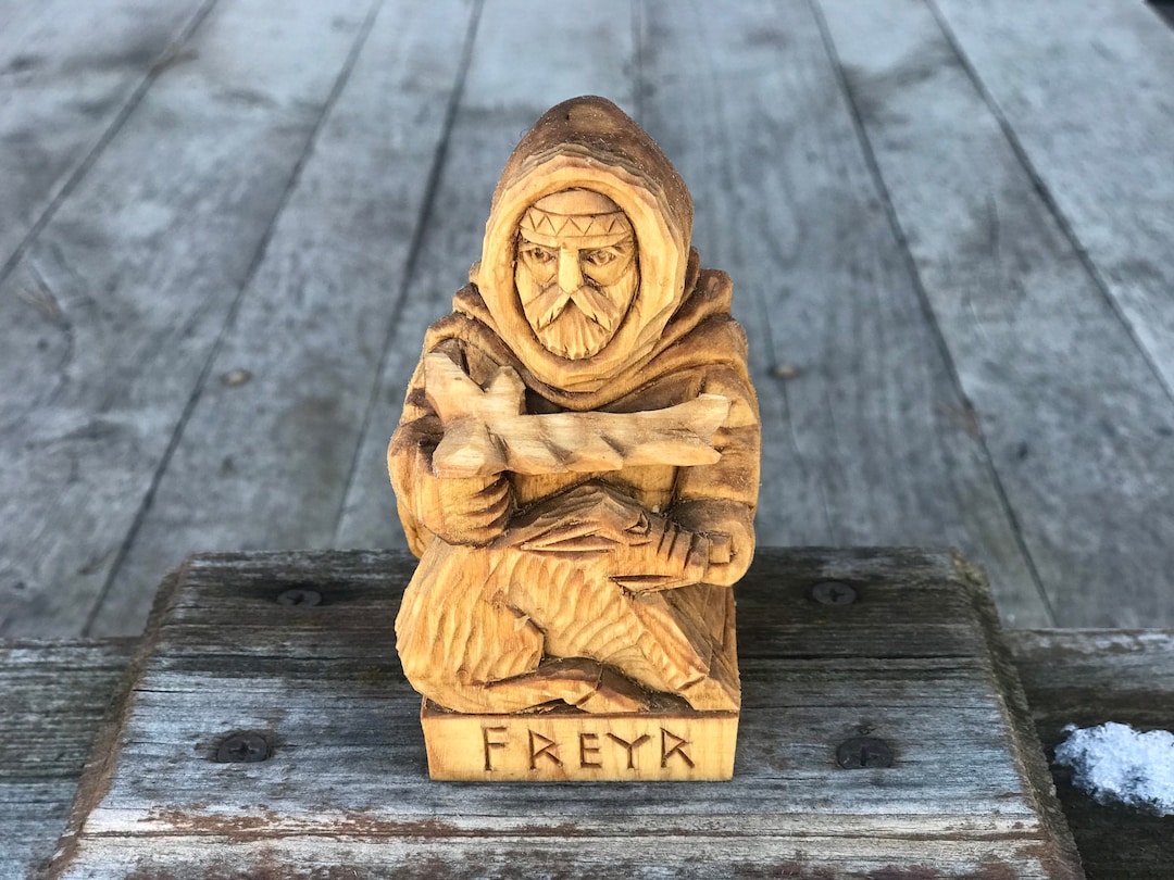 Freyr, the Statue of Freyr, Nordic Gods - Etsy
