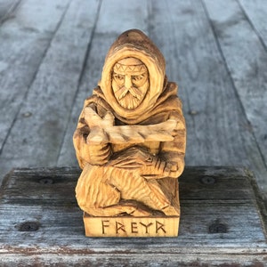 Freyr, the Statue of Freyr, Nordic Gods - Etsy