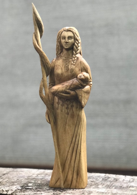 Frigg the statue of Frigg Nordic Goddesse Scandinavian God | Etsy