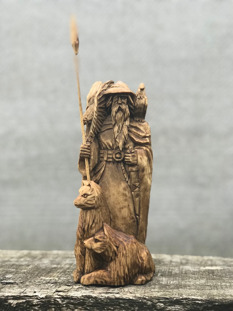 Odin, the Statue of Odin, Nordic God, Scandinavian God Odin, Asatru - Etsy