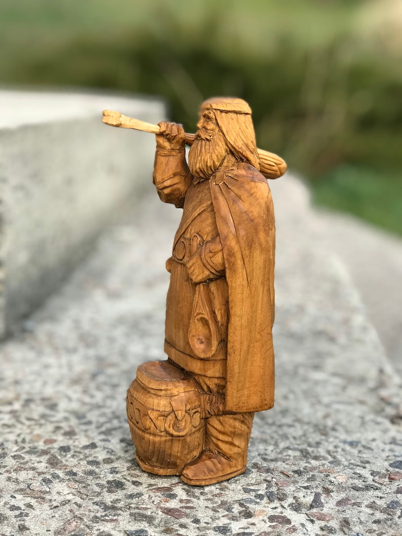 Dagda the Statue of Dagda Celtic God - Etsy