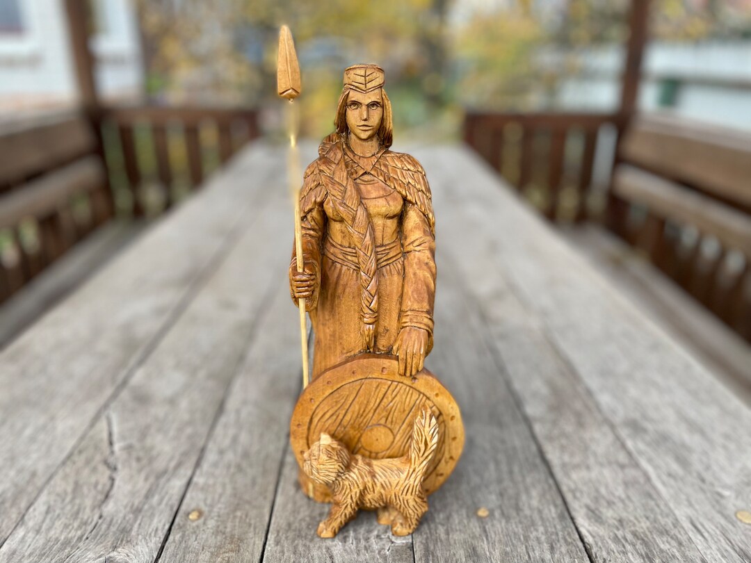Freya, the Statue of Freya, Nordic Goddesse, Scandinavian God, Asatru ...