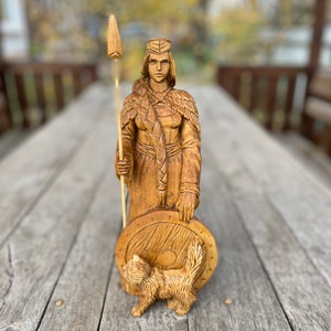 Freya, the Statue of Freya, Nordic Goddesse, Scandinavian God, Asatru ...