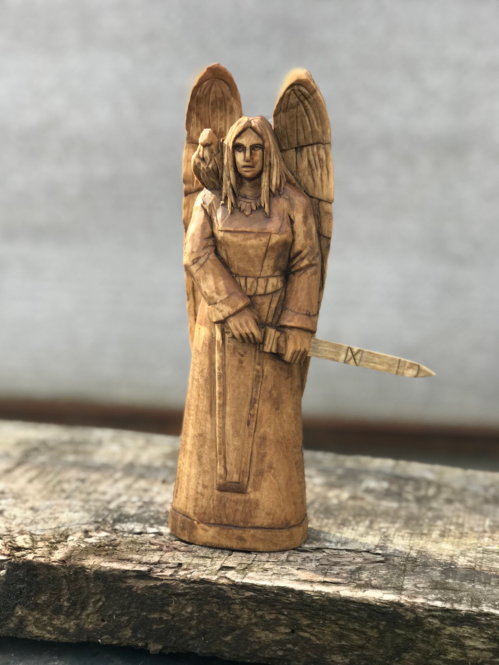 Morrigan, the Statue of Morrigan, Nordic God, Scandinavian God, Asatru ...
