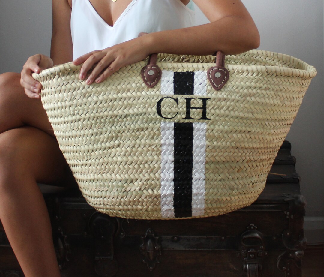 Monogrammed Basket - Etsy