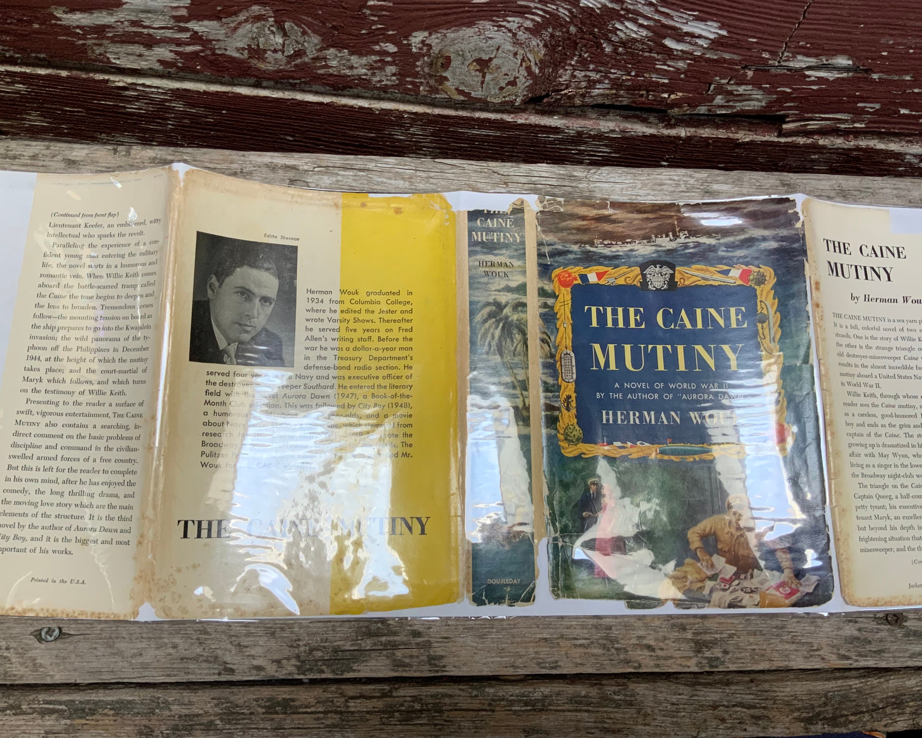 1952 The Caine Mutiny Herman Wouk Pulitzer Prize Winner US - Etsy.de