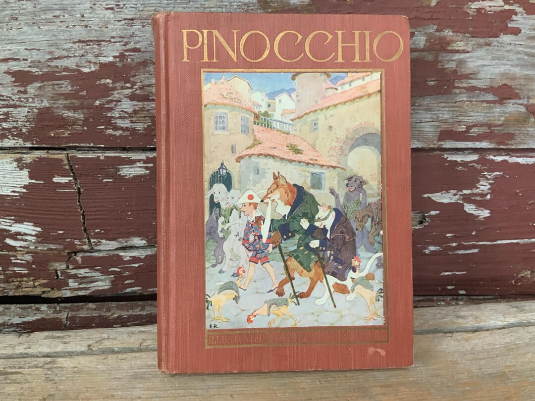 1927 Pinocchio Classic Tale Puppet Moral of the Story Gepetto ...