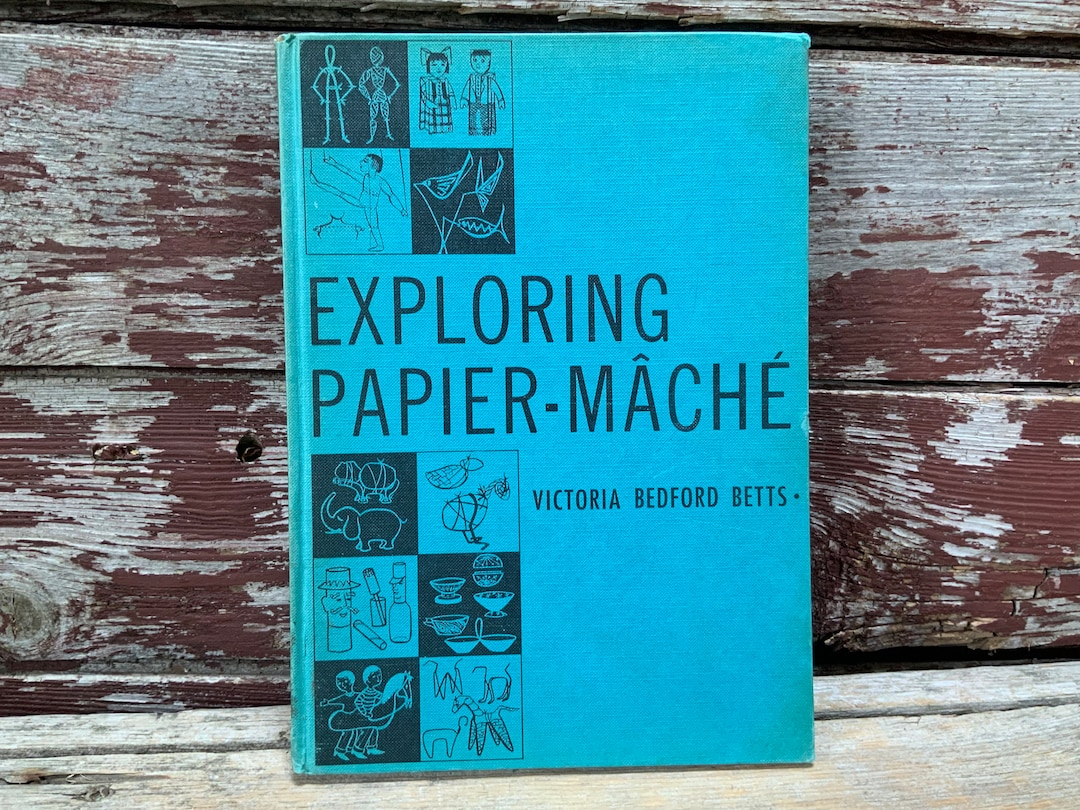 1968 Exploring Papier-mache Book Children's Art Molding Motion Plaster ...