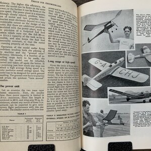 1955 Design for Aeromodellers Book Building Airplanes United Kingdom ...