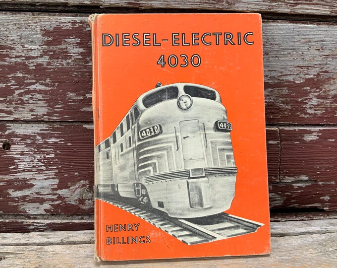 1966 Diesel-electric 4030 Train Book Locomotives New York Central Collectible Book - Etsy